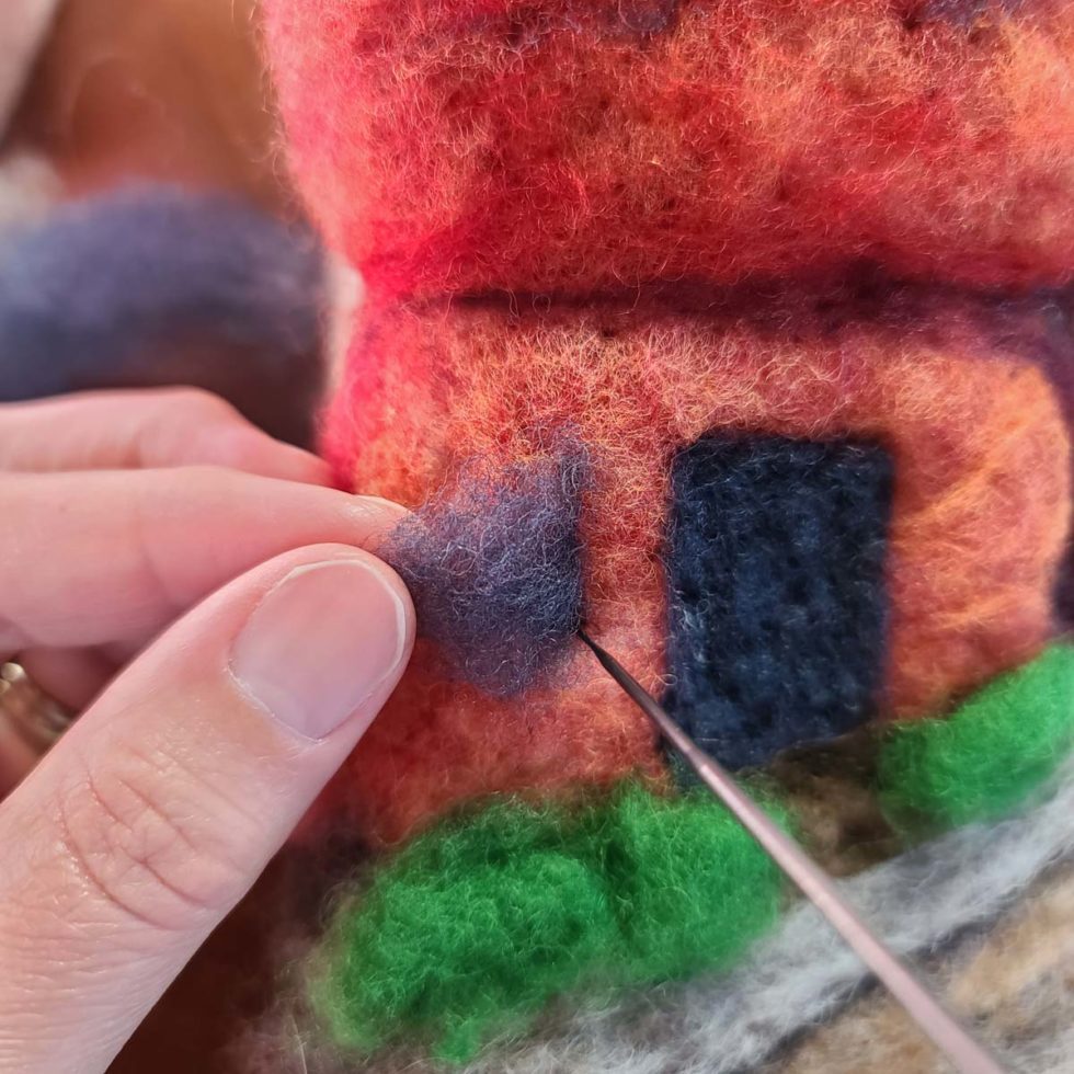 Join the Felting Master Class - Binding Tales