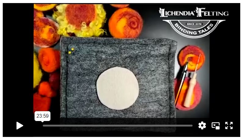Beginner Felting Lesson: Sundrop - Binding Tales