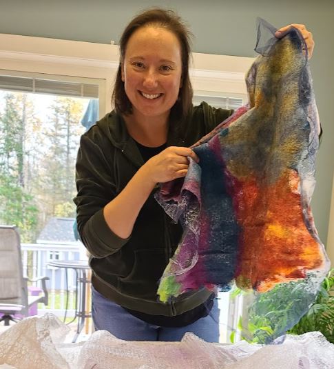Free Wet Felting Lesson - Binding Tales