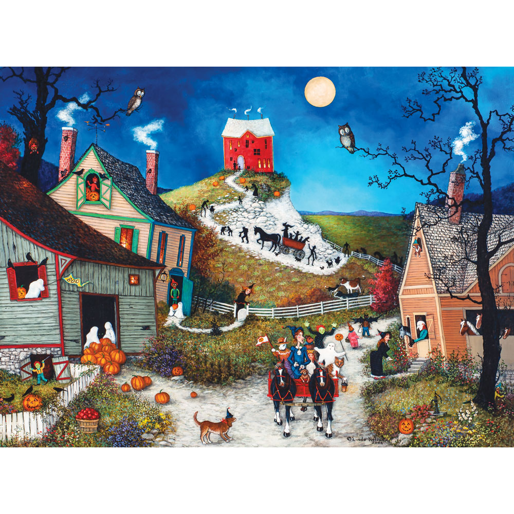 Halloween, Boo! 300 Large Piece Jigsaw Puzzle | Bits and Pieces