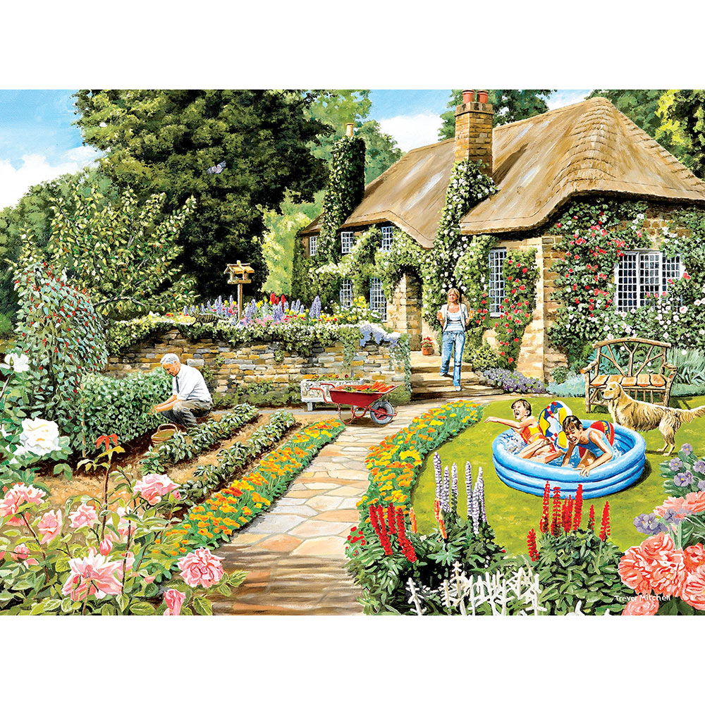 Spring In Their Heels 300 Large Piece Jigsaw Puzzle | Bits and Pieces