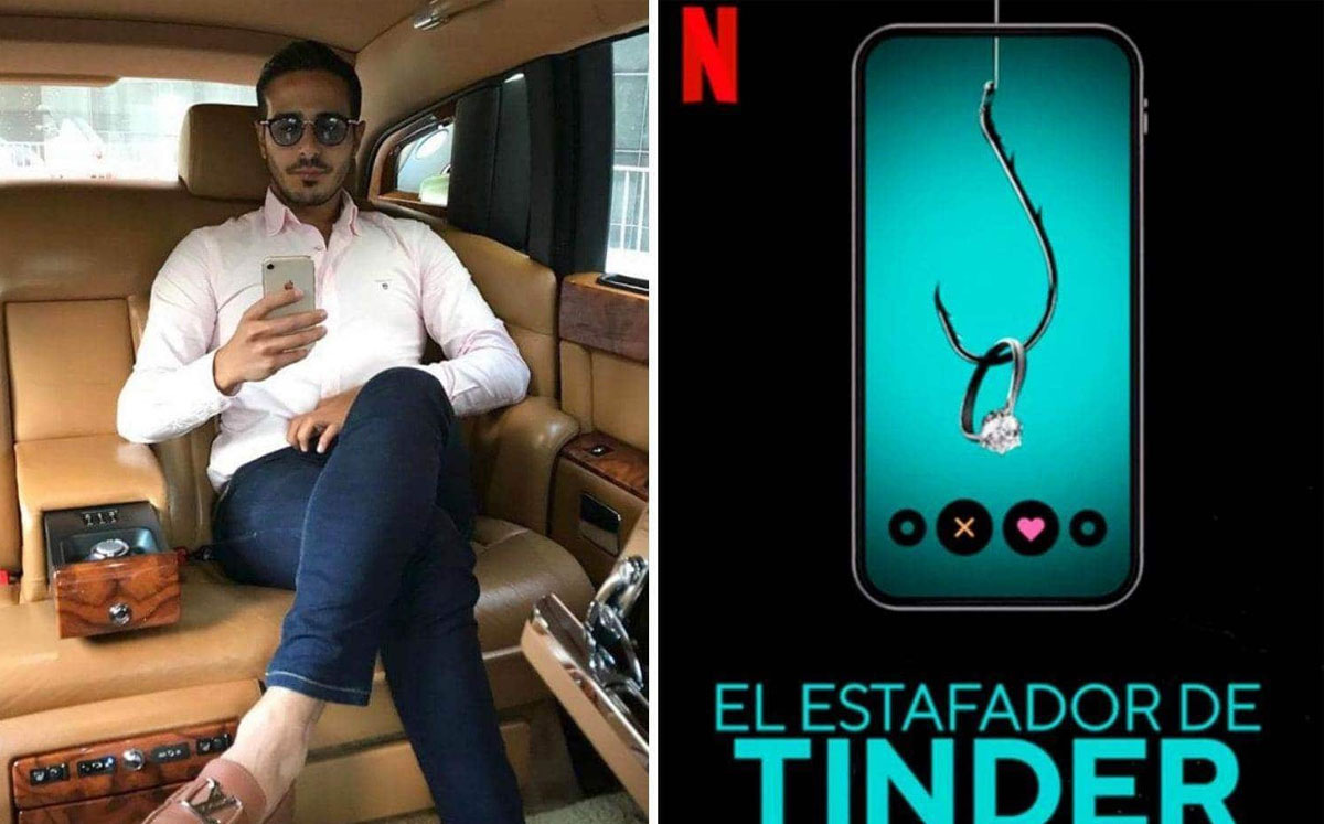 El estafador de Tinder: seducía para robar millones de dólares