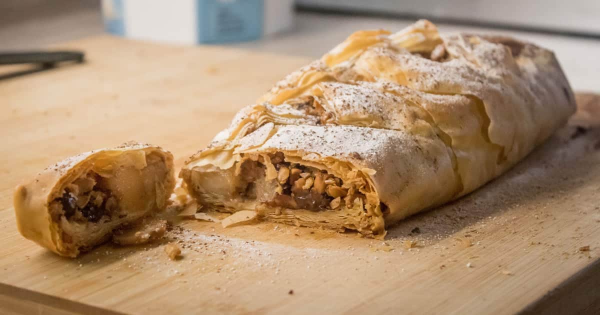 Receta de strudel de manzana: preparación fácil y rica