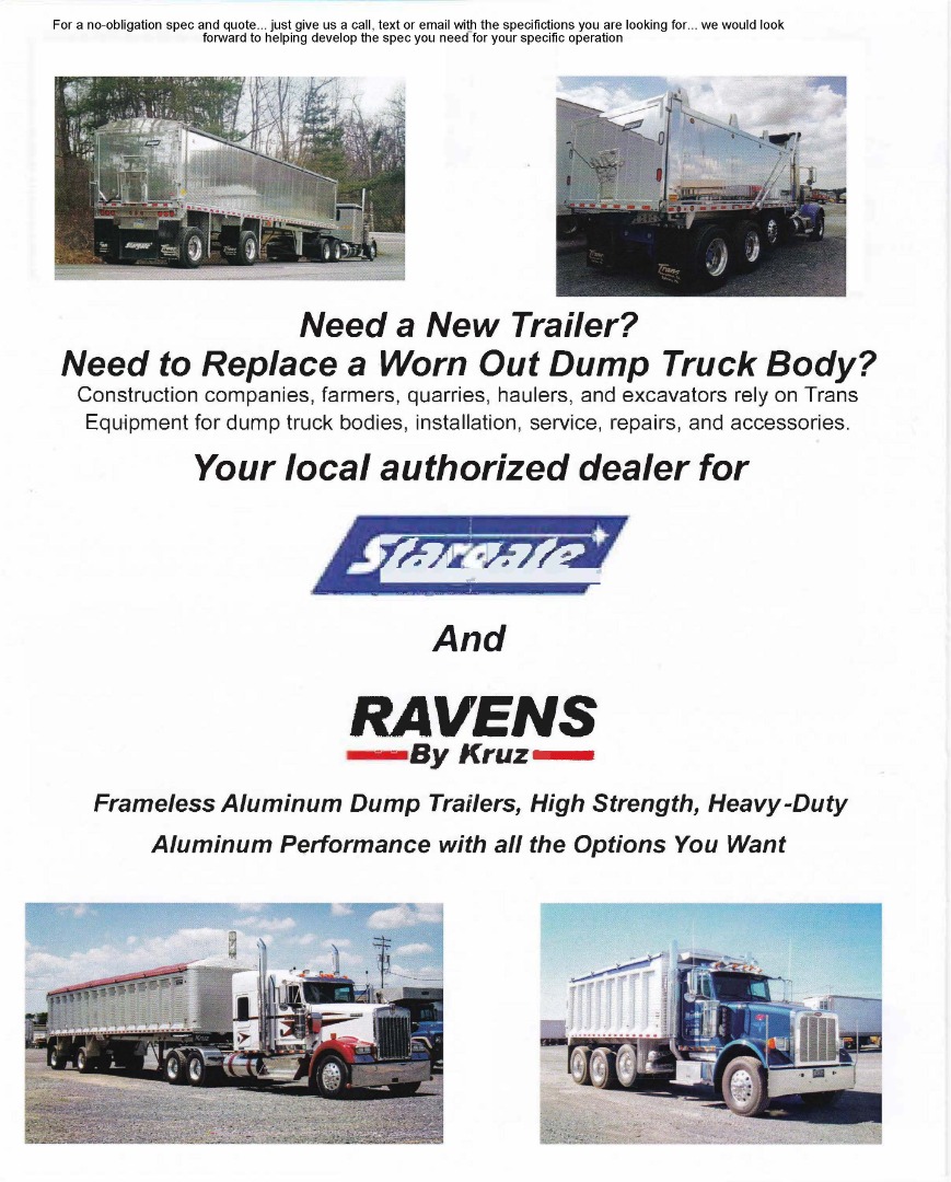 Trans Equipment Inc: New trailer & truck body equipment