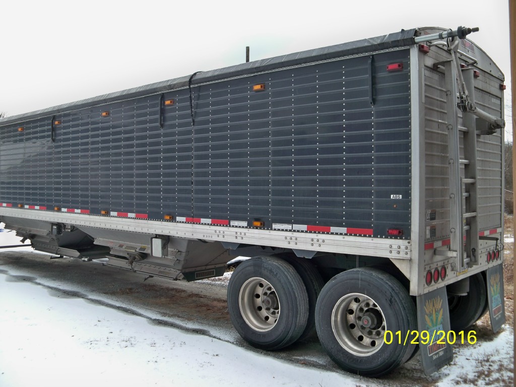 2015 Black Timpte Super Hopper Trailer For Sale