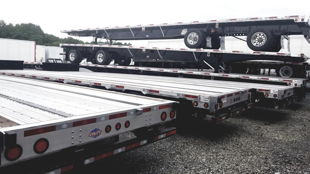 Utility Flatbeds / Drop Decks - Combo price, Aluminum weight.