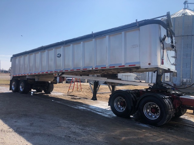 2015 mac frameless dump trailer 39x102x60