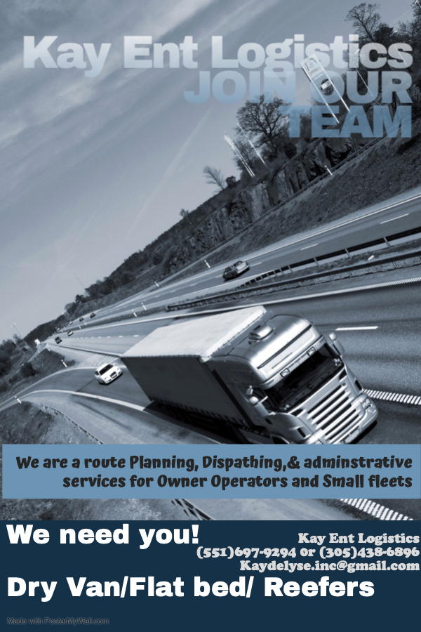 Owner Operators needed!