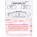 Truck Driver Trip Envelope & Log Sheets