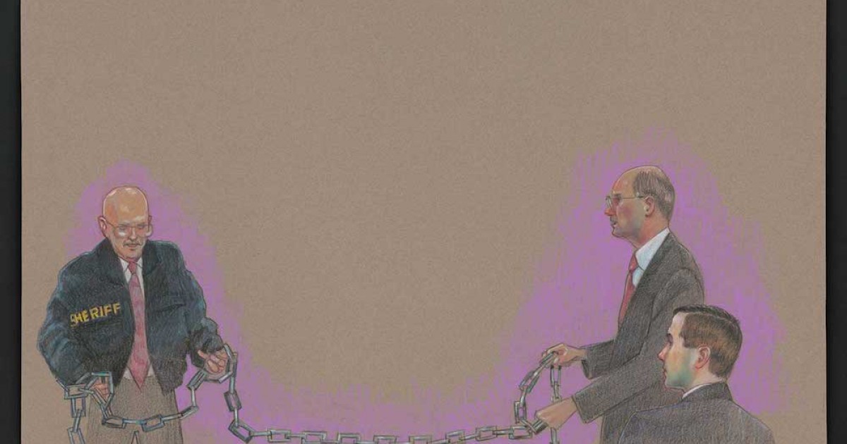 Dramatic Courtroom Drawings From Decades of American Trials — Bunk