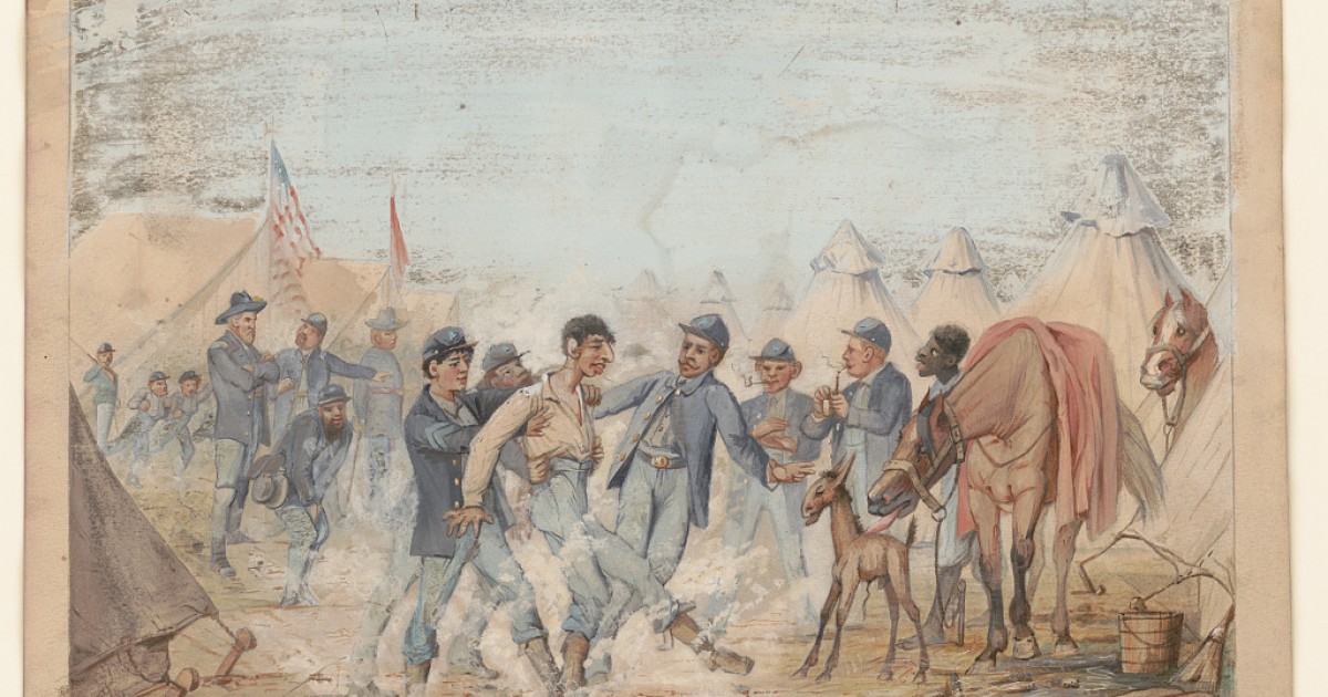 The Civil War Sketches of Adolph Metzner (1861–64) — Bunk