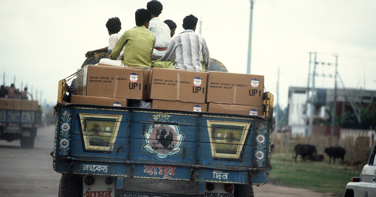 The Origins of U.S. Foreign Disaster Assistance — Bunk