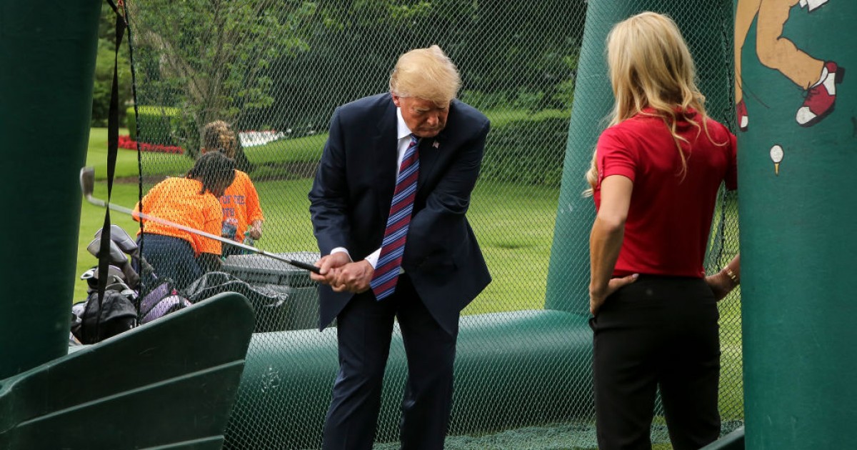 What Does Trump's Golfing Reveal about His Personality? — Bunk