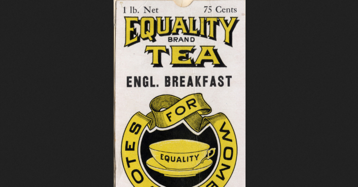 How Tea Helped Women Sell Suffrage — Bunk
