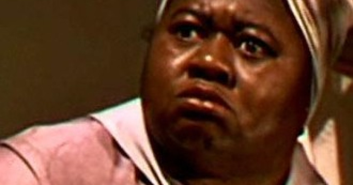 The Mammy Washington Almost Had — Bunk