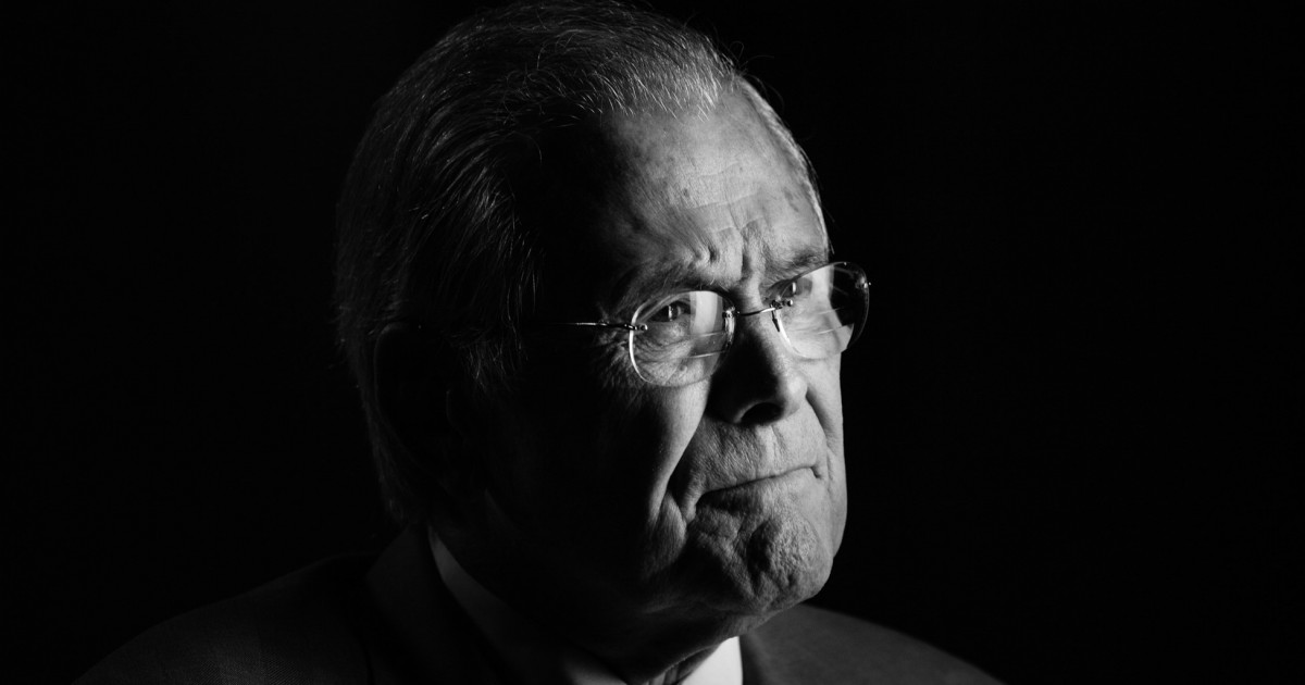 How Rumsfeld Deserves to Be Remembered — Bunk