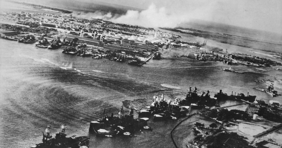 Japan Attacks Pearl Harbor — Bunk