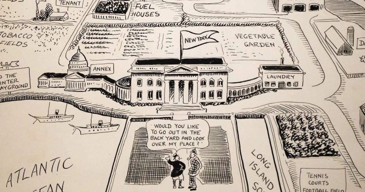 Satirical Cartography: A Century of American Humor in Twisted Maps — Bunk