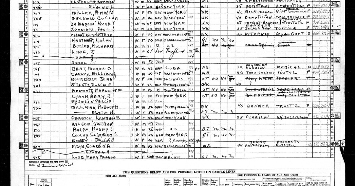 Examining 1950 Census Records Reveals Traces of the Datafied State — Bunk