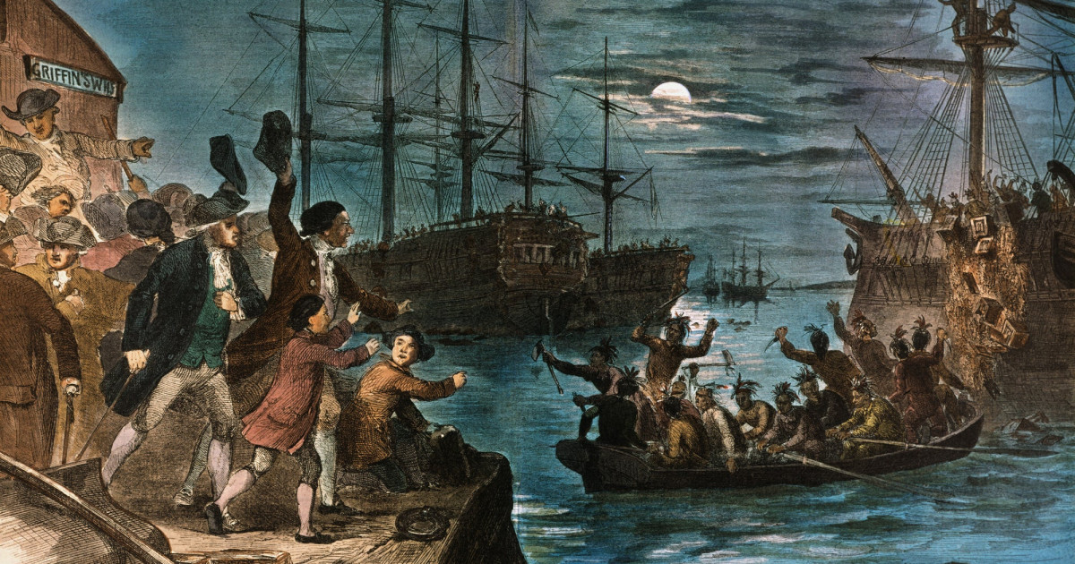 Why Some Founding Fathers Disapproved of the Boston Tea Party — Bunk