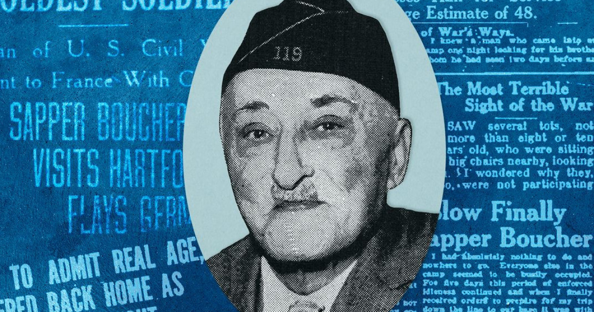 The 72-Year-Old Who Lied About His Age to Fight in World War I — Bunk