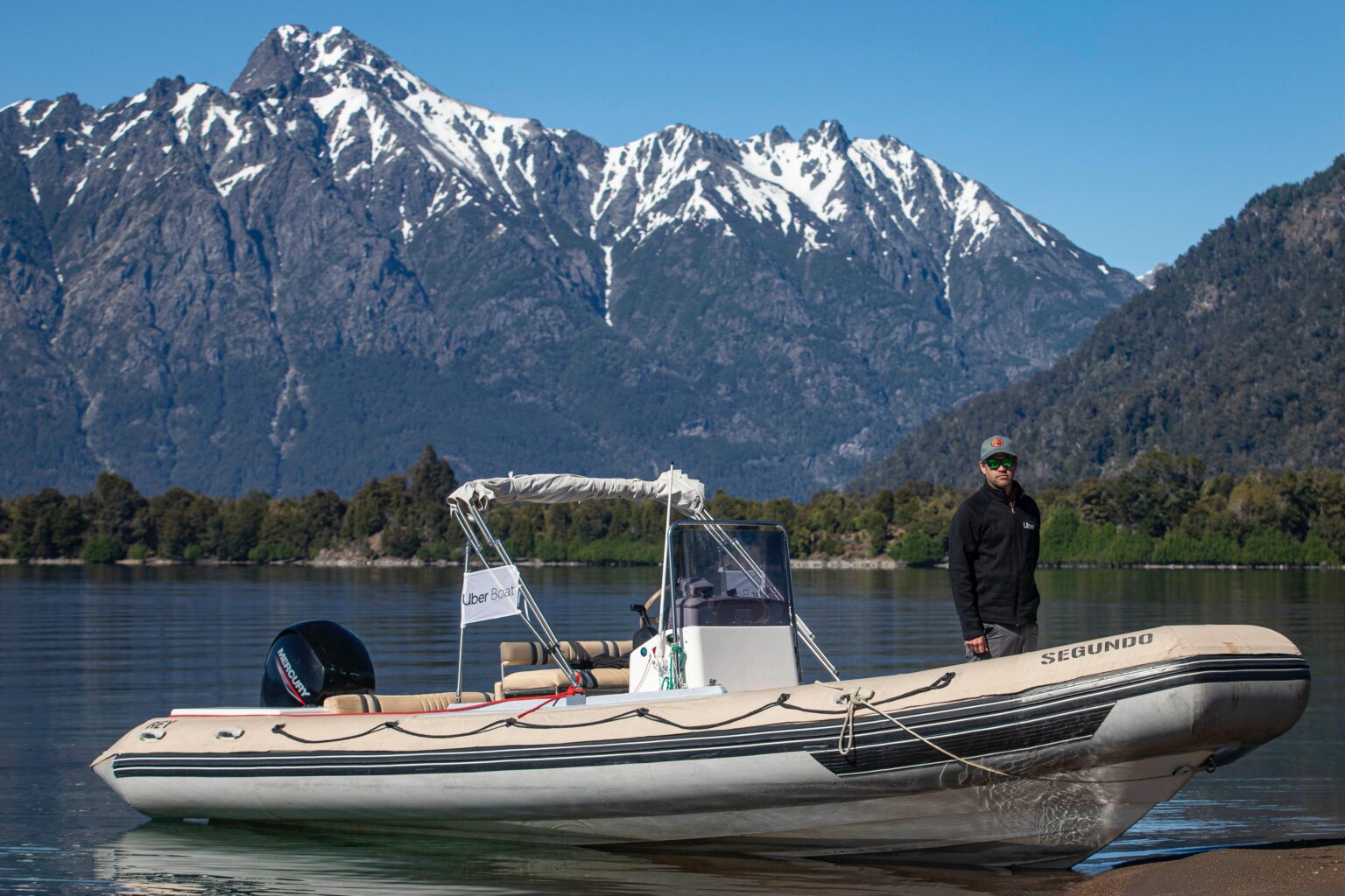 Cómo funciona "Uber Boat", la experiencia piloto en Bariloche con la ...