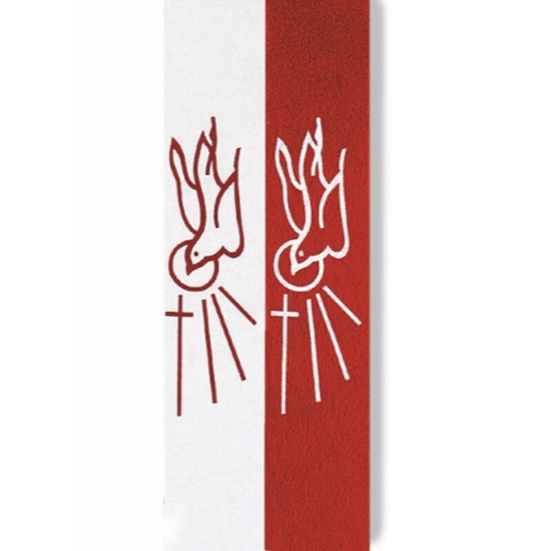 Descending Dove Confirmation Stole - in Red or White, Confirmation ...