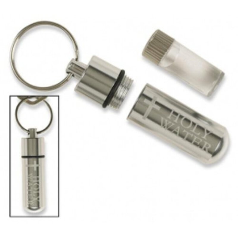 Holy Water Vial Key chains - pk/6, Key Chains: Catholic Gifts & More