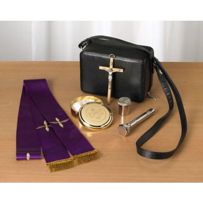 Pastoral Sick Call Set - for Catholic Priests, Mass Kits/Pyxes/Burses ...