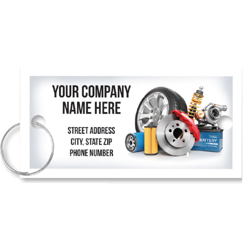 Personalized Full-Color Key Tags - Car Parts, Personalized: Collision ...