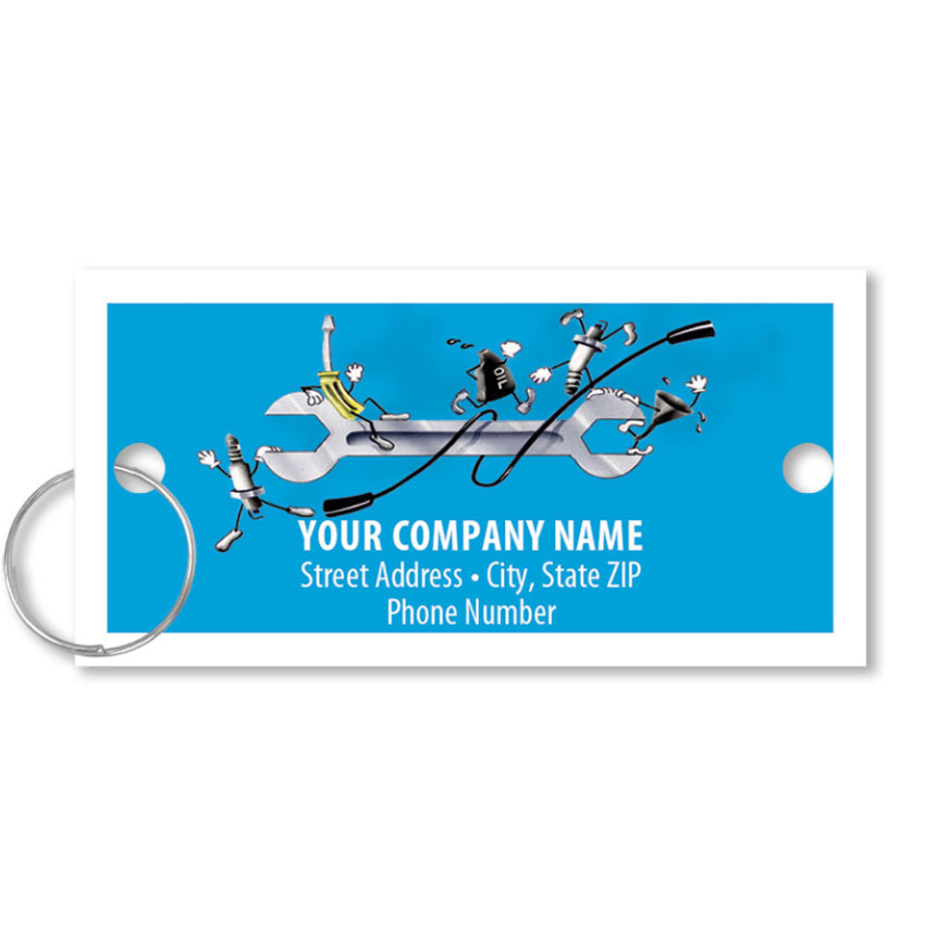 Personalized Full-Color Key Tags - Tools & Supplies, Personalized ...