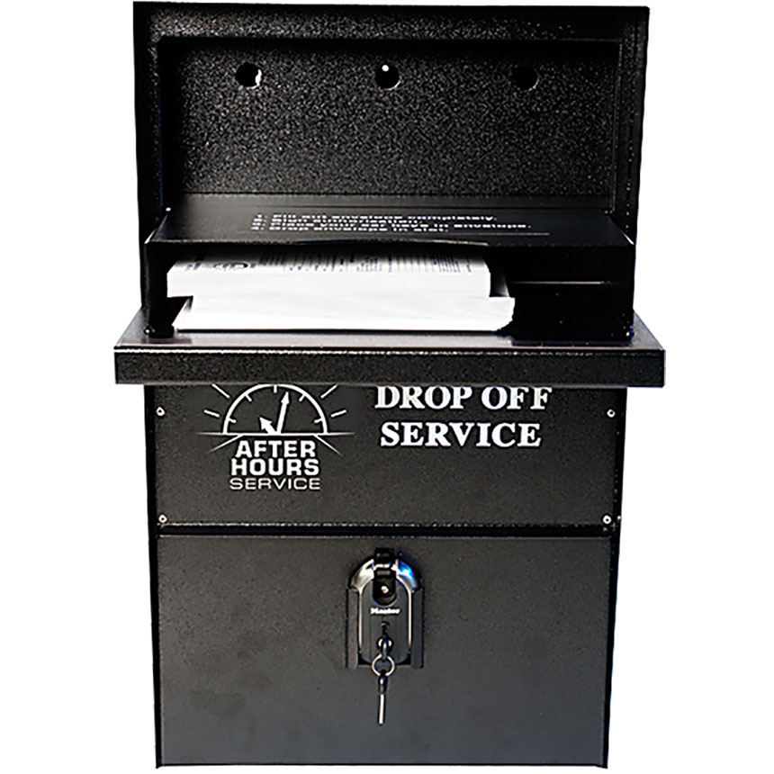 Clearance - Night Drop Box - Wall Mount, Clearance: Collision Services ...
