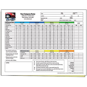 Auto Repair Estimate Forms | Collision Services