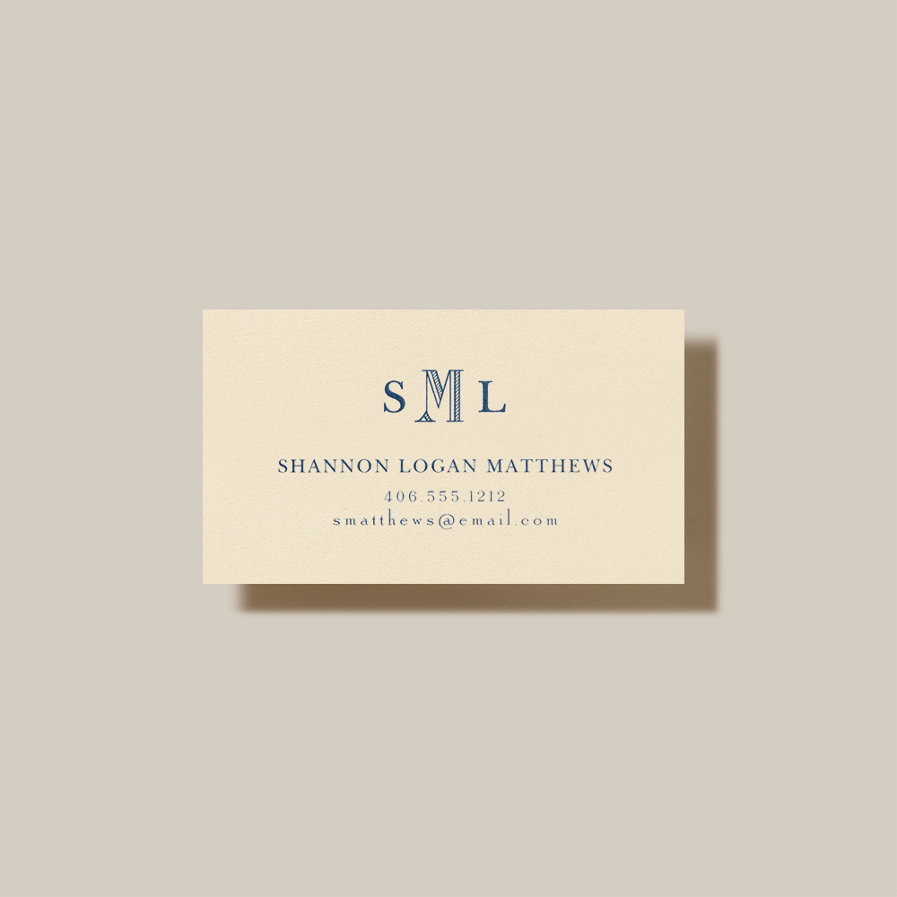 Personalized Social Calling Cards