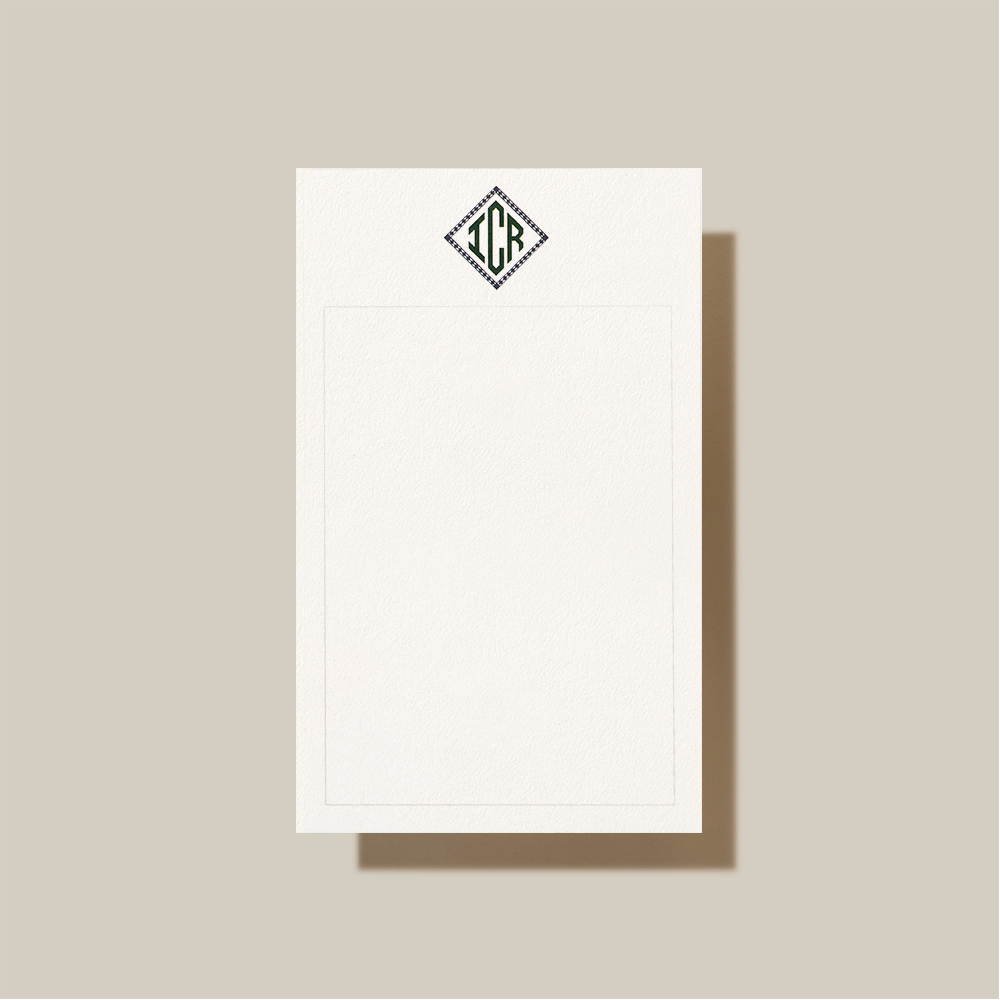 Monogrammed Note Cards Crane Engraved Butterfly Stationery By Crane