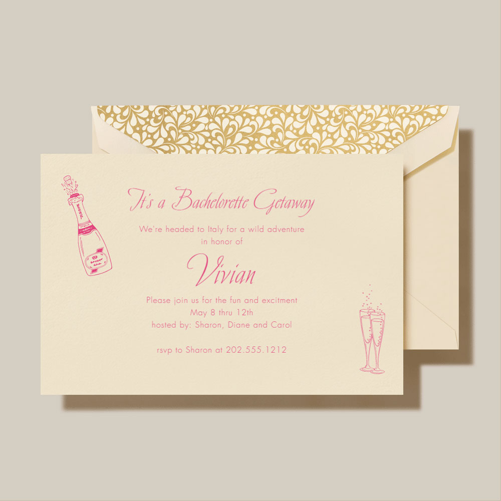 Bachelorette Party Invitations