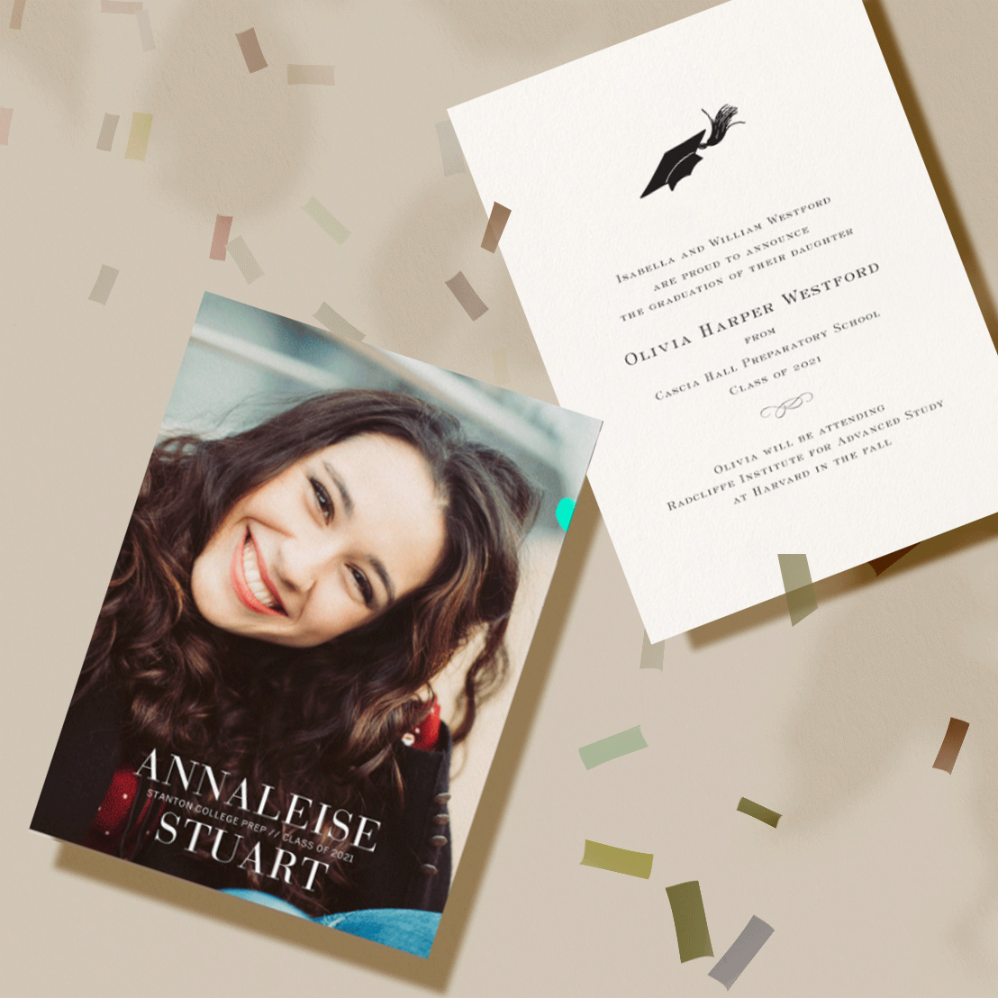 Easy Graduation Announcements 7 Simple Graduation Announcements That