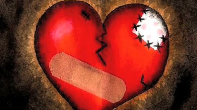 An experimental music video for People in love or who have fallen apart