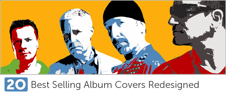 Contest Showcase: 20 Best Selling Album Covers Redesigned