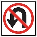 Divided Highway Regulatory Sign (Meaning, Color, Shape)