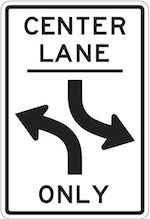 Center Left Turn Lane (Meaning, What To Do)