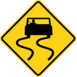 Sharp Turns, Left Then Right Sign (Meaning, Shape, Color)