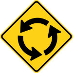 Merging Traffic Sign (Meaning, Color, Shape, What To Do)