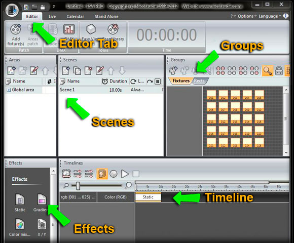 LED Tutorials - ESA PRO Software, Nicolaudie EsaPro