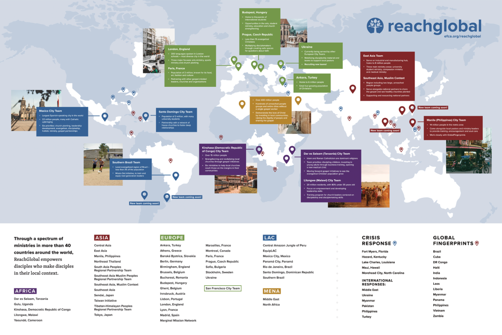 ReachGlobal Map Graphic — EFCA Helps