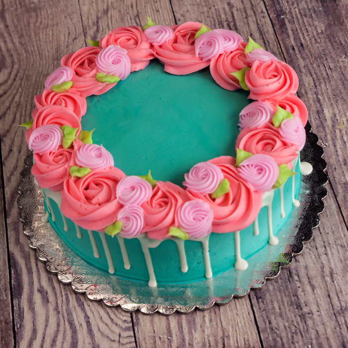Rosette Wreath Full Sheet Rosette Wreath El Cake Co Rosette Wreath Full Sheet Rosette Wreath El Cake Co