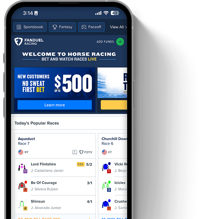FanDuel Racing | Bet Live Horse Racing on your Phone | FanDuel