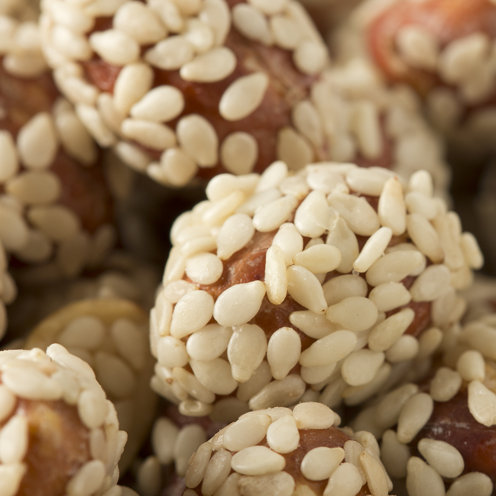 Crunchy Sesame Peanuts - Sesame Nut Snacks | Fastachi