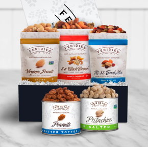 Virginia Peanuts | Nut Gift Baskets & Snack Mixes| FERIDIES