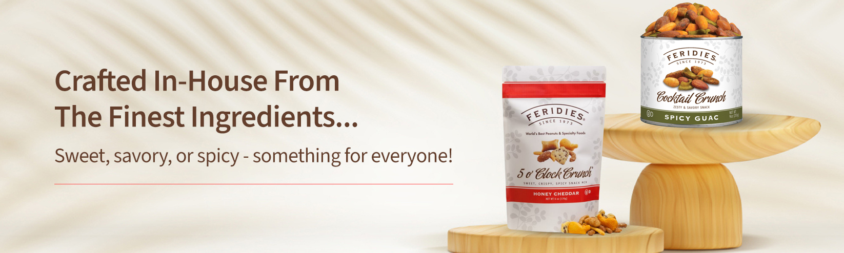 Virginia Peanuts | Nut Gift Baskets & Snack Mixes| FERIDIES